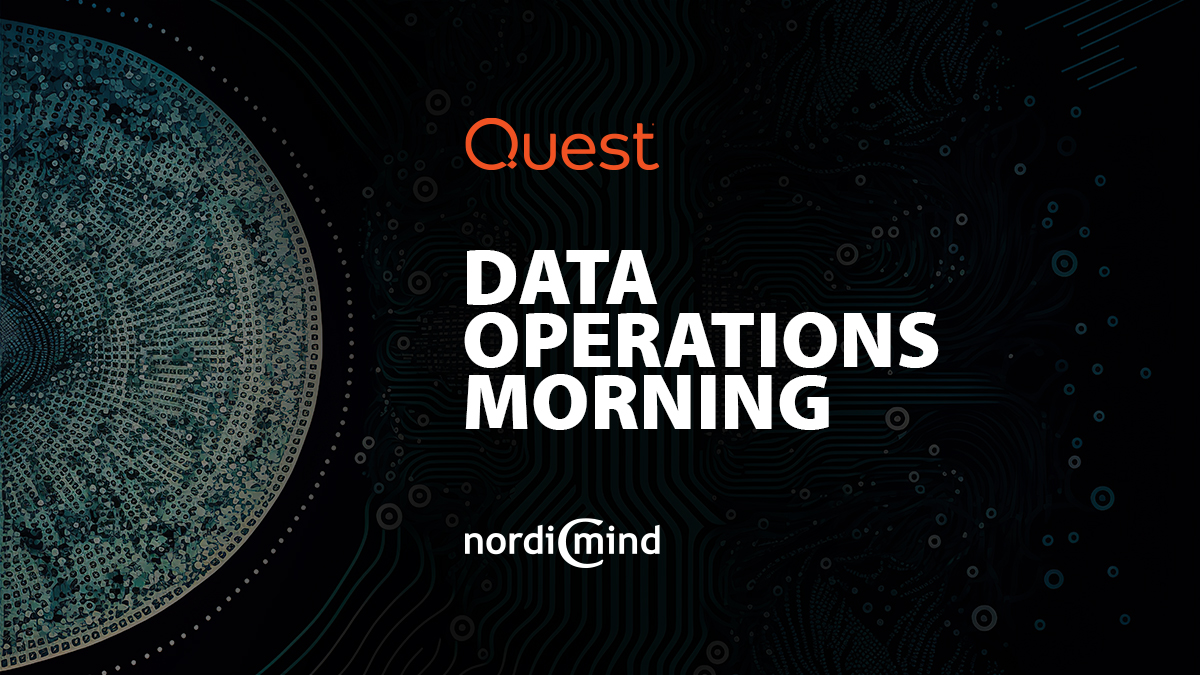 Quest Data Operations Morning, June 8th, 2023 / Stockholm - Nordicmind