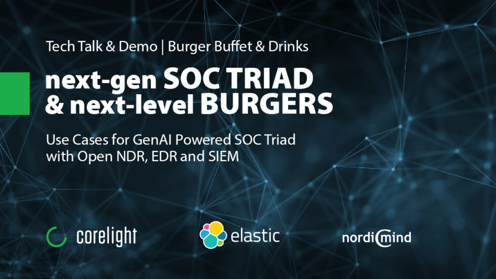 next-gen SOC TRIAD & next-level BURGERS | 29.1.2025 in Helsinki ...